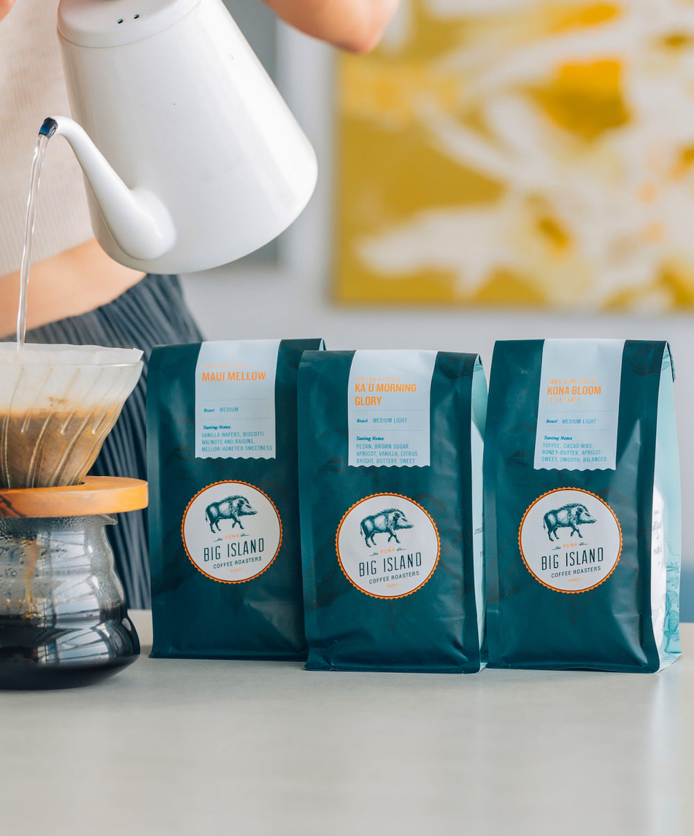 100% Hawaiian & Kona Coffee | Kona, Peaberry, Ka'u & More - Big Island ...